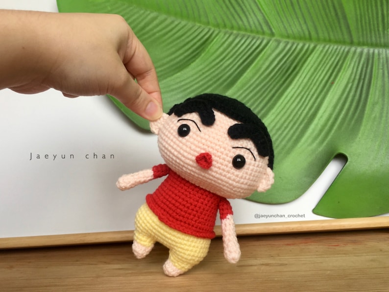 Crayon Shin-chan Amigurumi PDF Pattern by Jaeyunchan Handmade Crochet ...