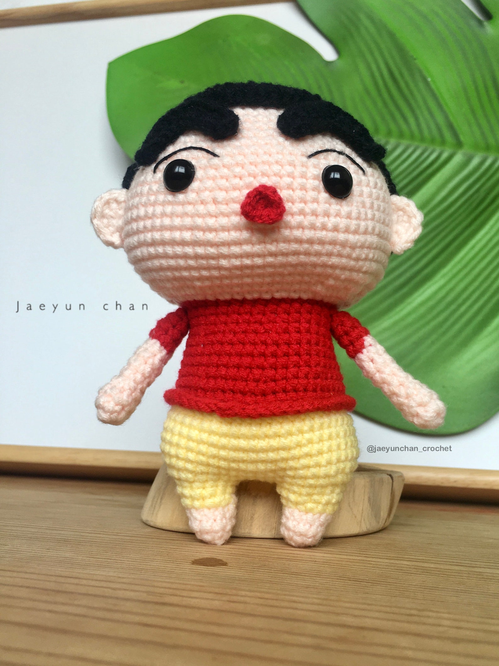 Crayon Shin-chan Amigurumi PDF Pattern by Jaeyunchan Handmade Crochet ...