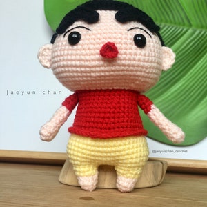 Crayon Shin-chan Amigurumi PDF Pattern by Jaeyunchan Handmade Crochet ...