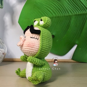 Frog Costume Shin-chan Amigurumi PDF Pattern by Jaeyunchan Handmade ...