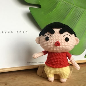 Crayon Shin-chan Amigurumi PDF Pattern by Jaeyunchan Handmade Crochet ...