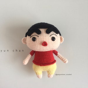 Crayon Shin-chan Amigurumi PDF Pattern by Jaeyunchan Handmade Crochet ...