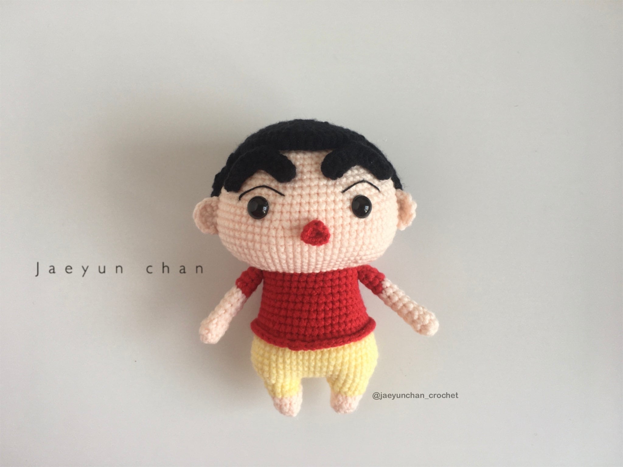 Crayon Shin-chan Amigurumi PDF Pattern by Jaeyunchan Handmade Crochet ...