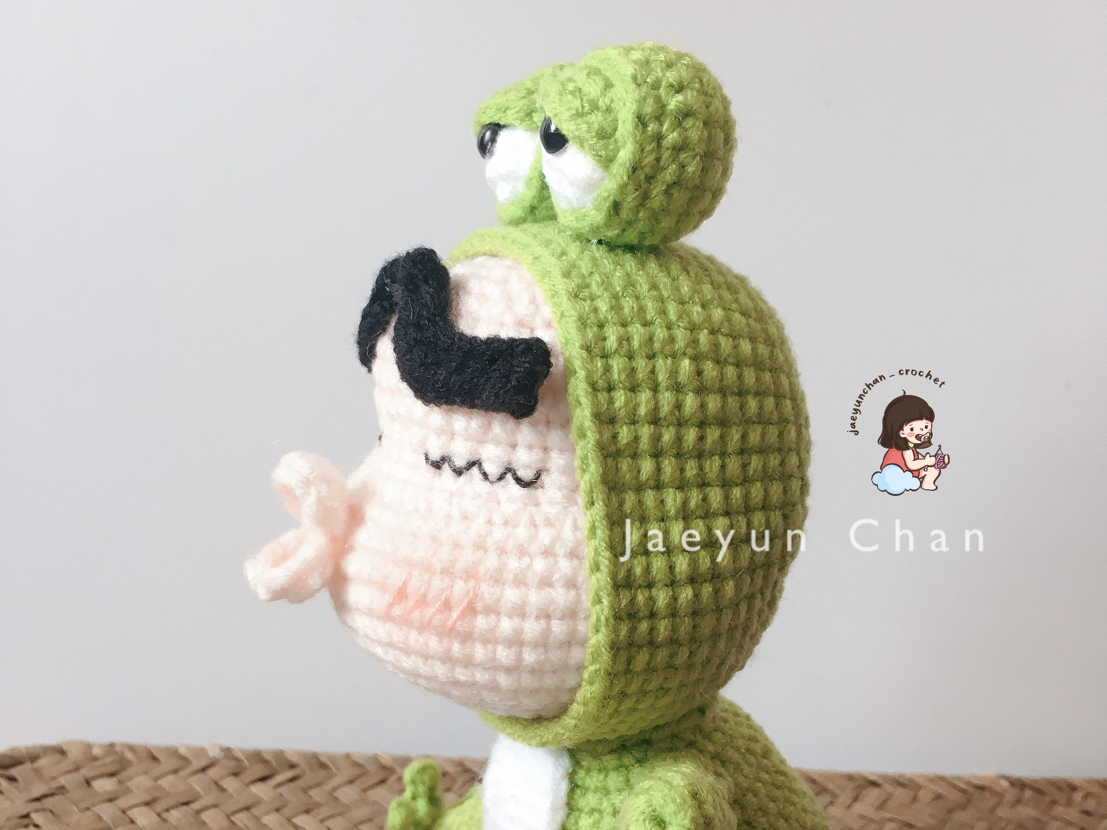 Frog Costume Shin-chan Amigurumi PDF Pattern by Jaeyunchan Handmade ...