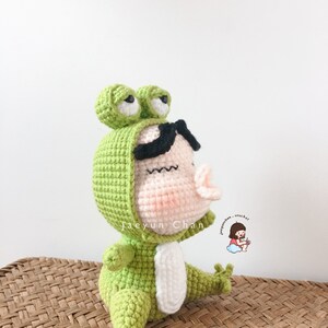 Frog Costume Shin-chan Amigurumi PDF Pattern by Jaeyunchan Handmade ...