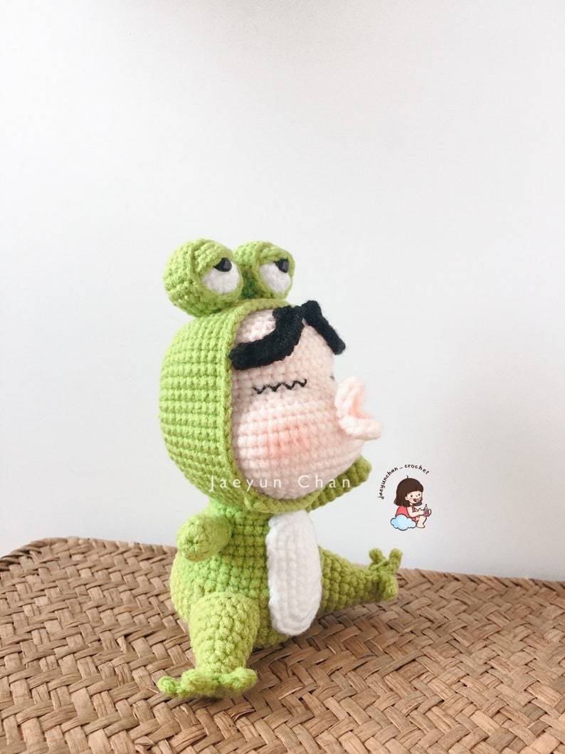 Frog Costume Shin-chan Amigurumi PDF Pattern by Jaeyunchan Handmade ...