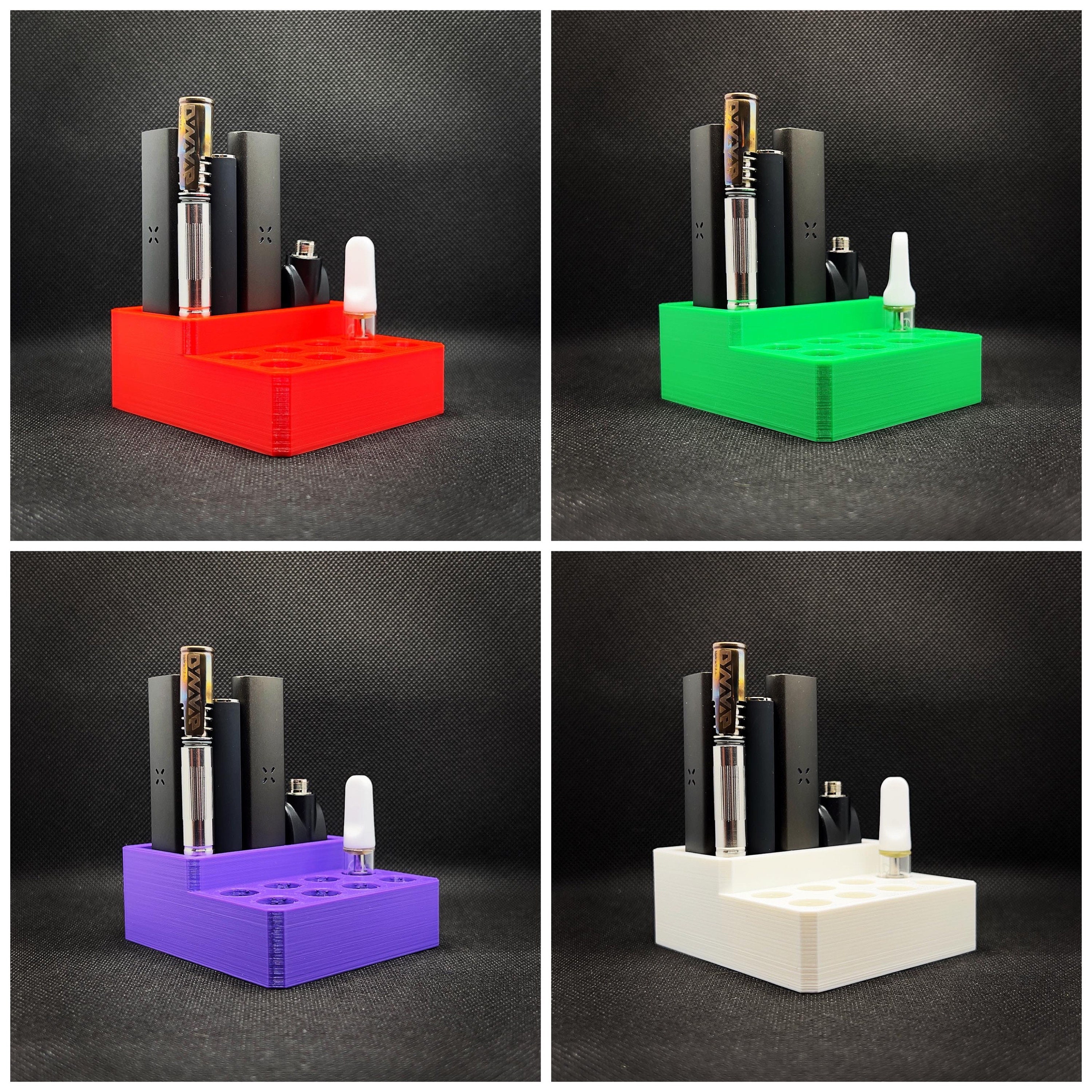 510 Cartridge Holder With Eight Spaces and Storage | Etsy