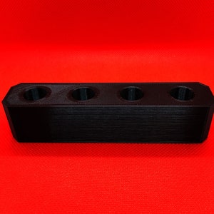 Wide Edition 14mm Male Glass Slide Holder Four Spaces | Etsy