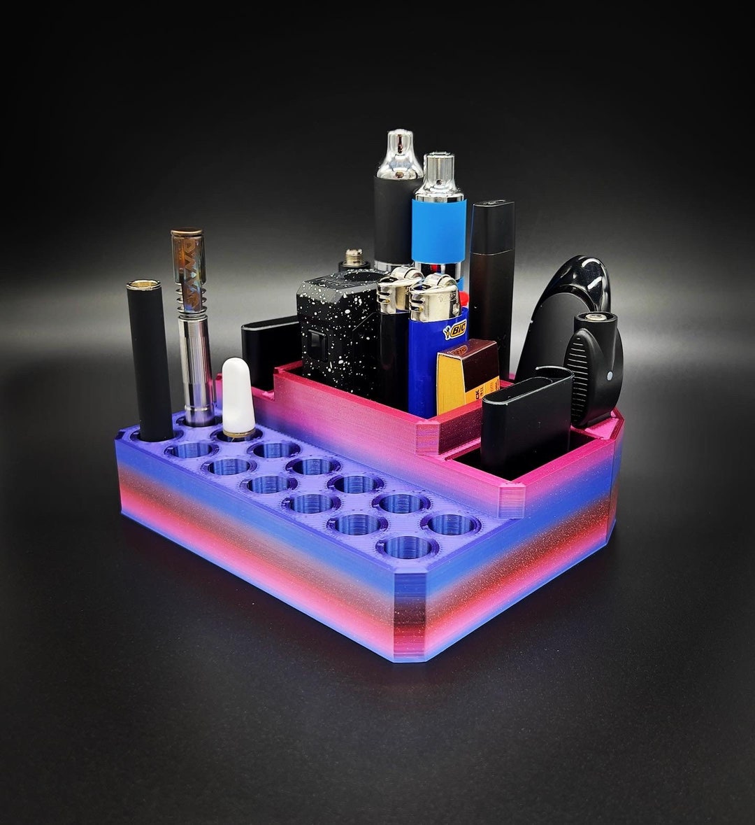 NEW 510 Cartridge Holder With 14 Spaces and Segmented Storage - Etsy