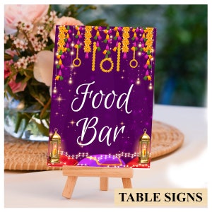 Please Pick One Indian Wedding Decor Henna Station Signs & - Etsy