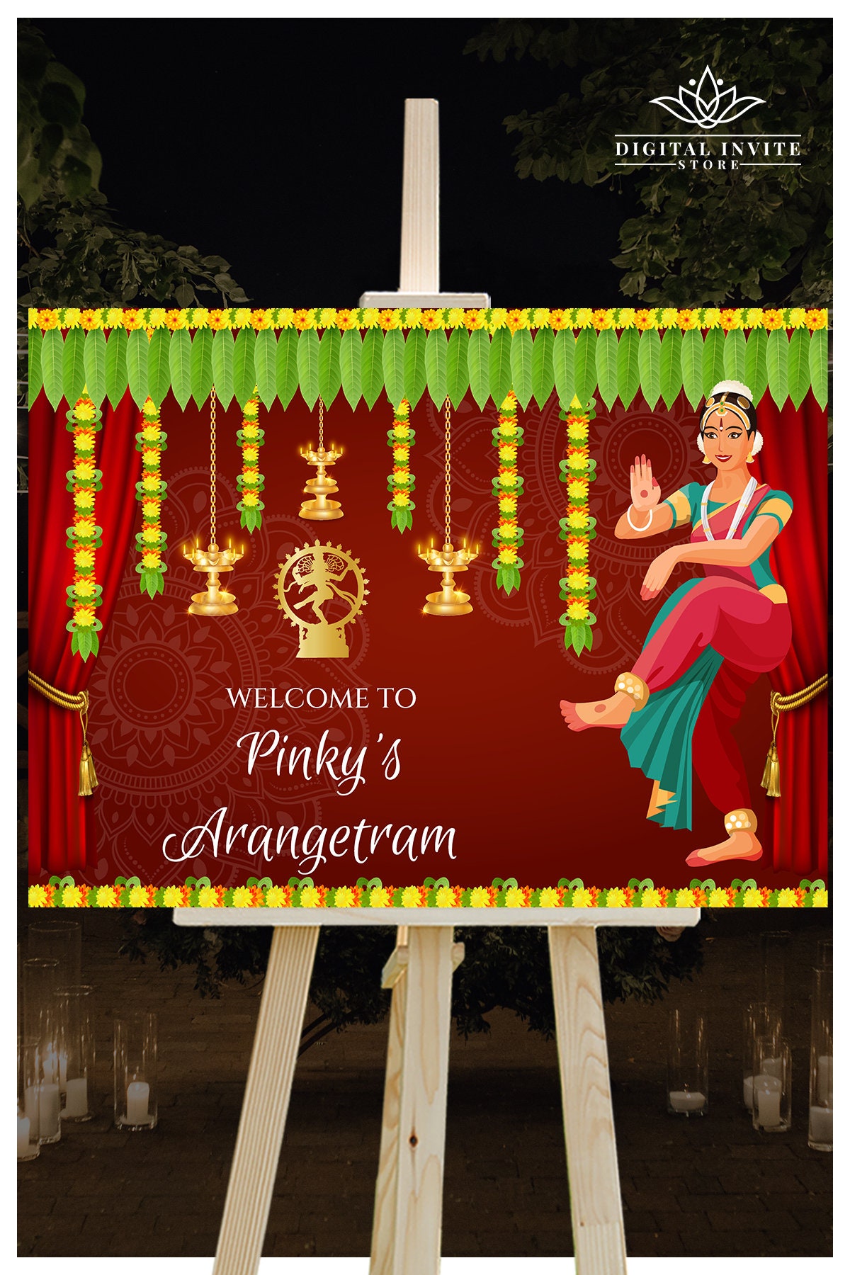 Welcome Arangetram Signs & Bharatnatyam Signs Arangetram - Etsy