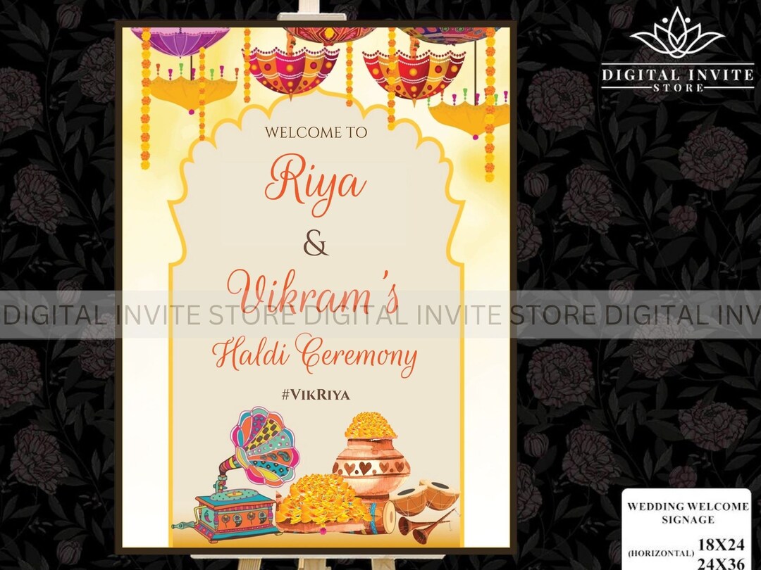 Mayoon Ceremony Welcome Signs, Maiyan Welcome Sign, Maiyaan Signage ...