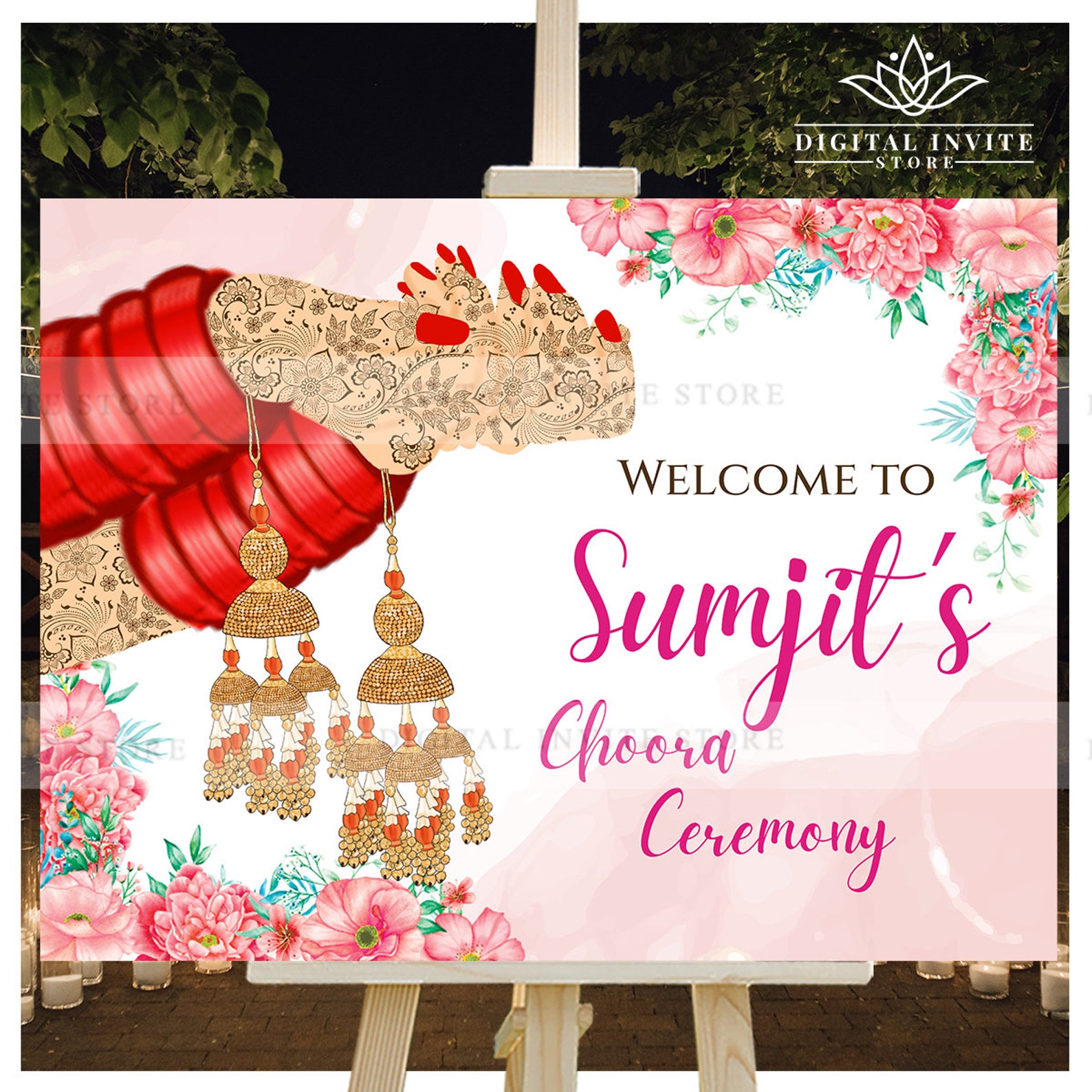 Choora Signs & Choora Welcome Signs Chooda Signs as Chooda - Etsy