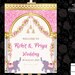 Pink Wedding Welcome Sign Elephant Theme Indian Wedding - Etsy