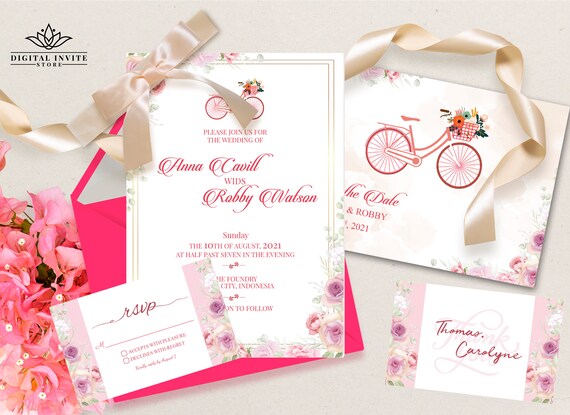 Indian Shaadi invite templates Hindu & Hindu Wedding invite | Etsy