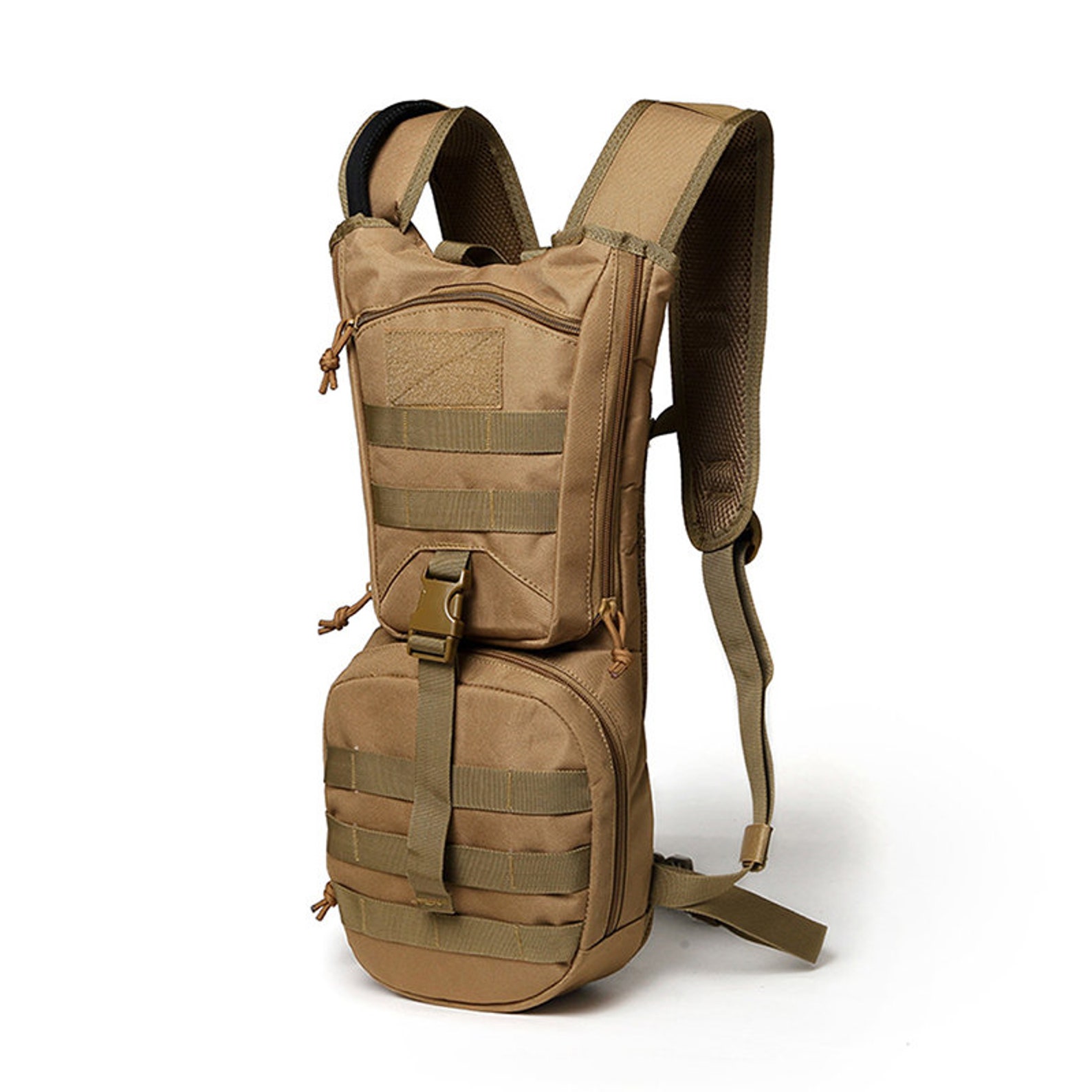 Small Military Style Backpack, Tactical Backpack, Pouch for Hydration ...
