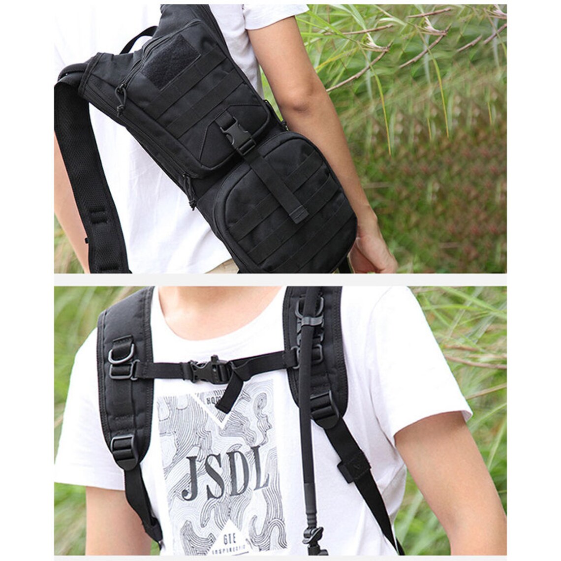 Small Military Style Backpack Tactical Backpack Pouch for - Etsy