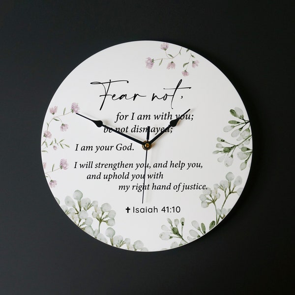 Christian Wall Clock - Etsy