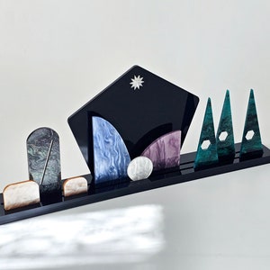 Modern Nativity Set Minimalist Nativity Scene Contemporary Christmas ...