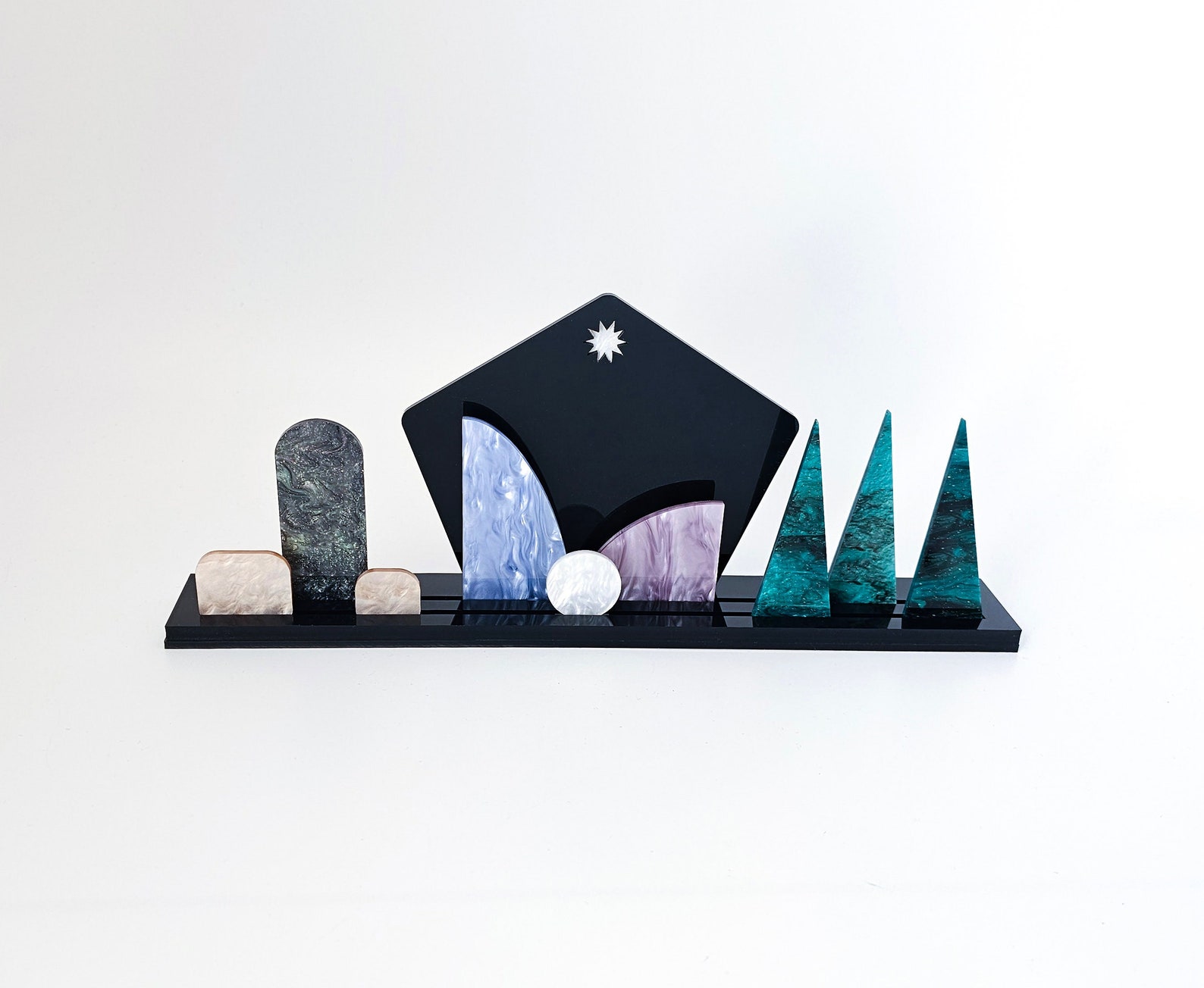 Modern Nativity Set, Minimalist Nativity Scene, Contemporary Christmas ...