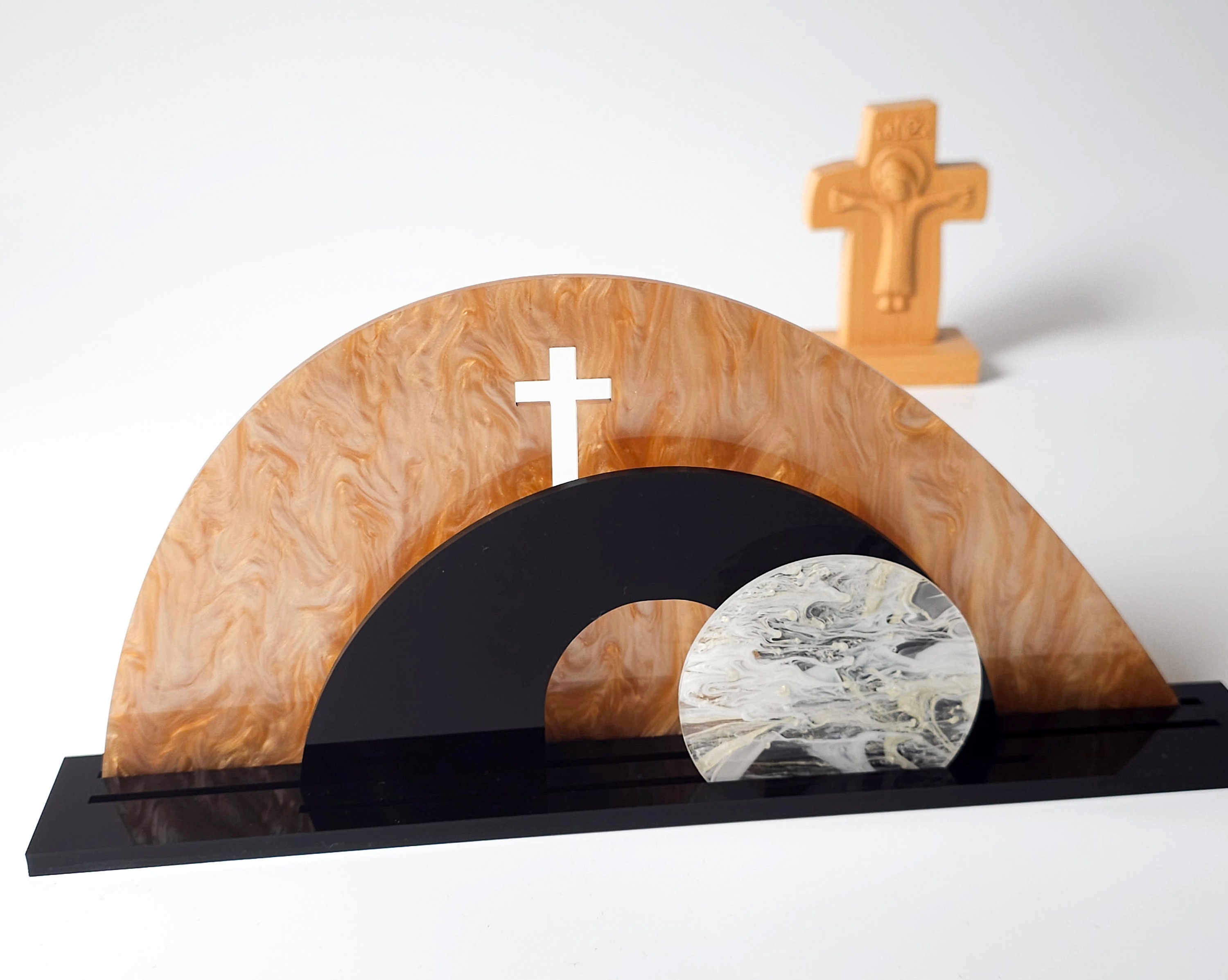 Modern Miminalist Easter Scene Set Empty Tomb Easter Creche Set ...