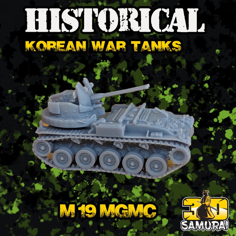Korean War Tanks M41 M29 M4A2 Sherman M40 15MM Churchill - Etsy