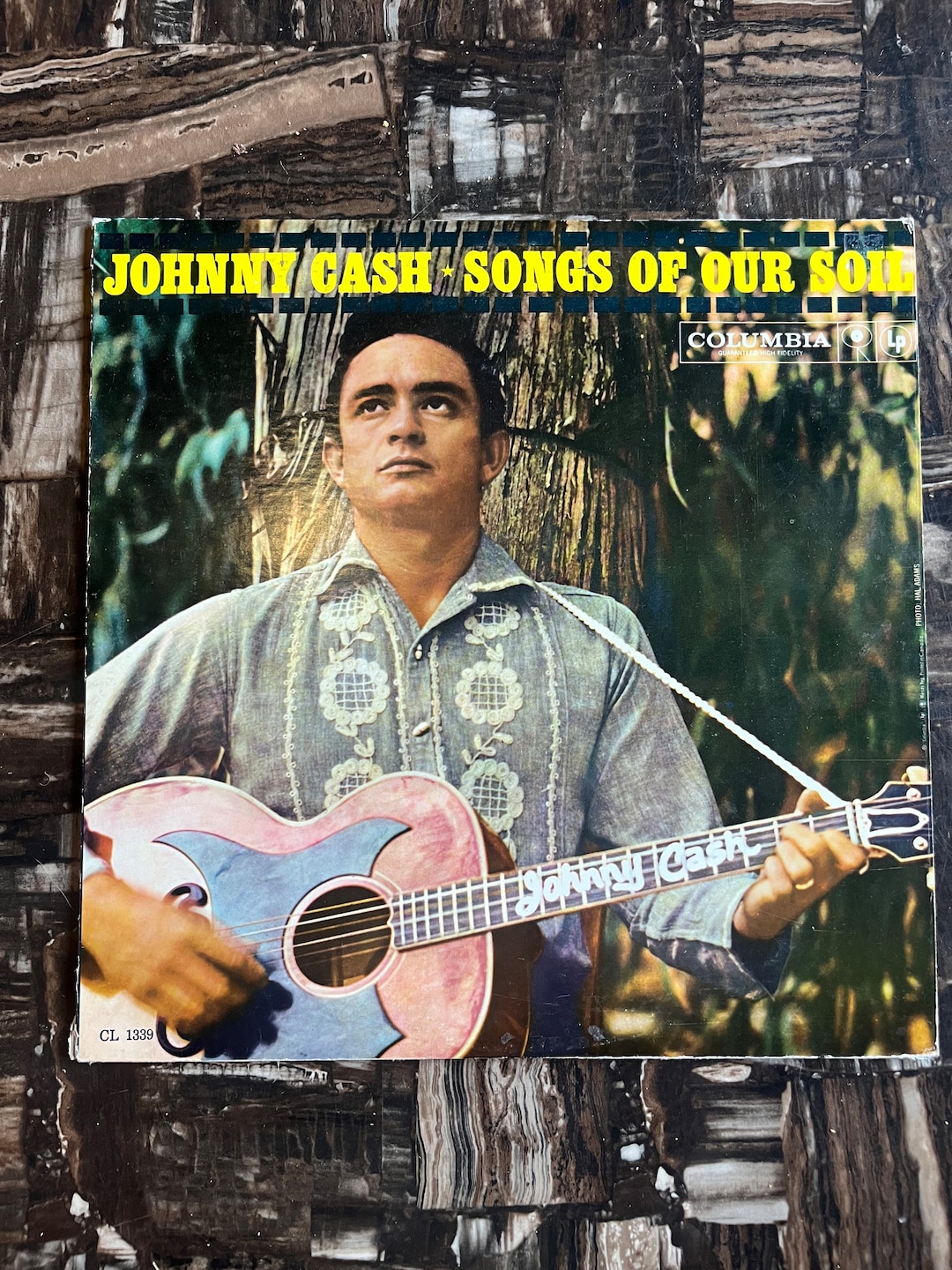 VINTAGE Johnny Cash Vinyl Record - Etsy