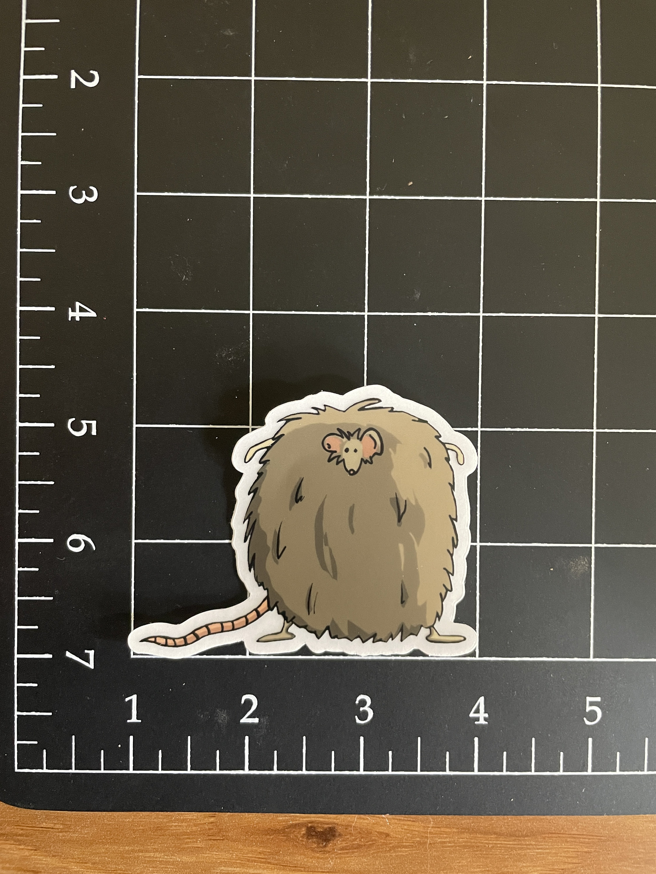 RAT PACK a Sticker Pack Bulky Rat and Rat King Clear - Etsy