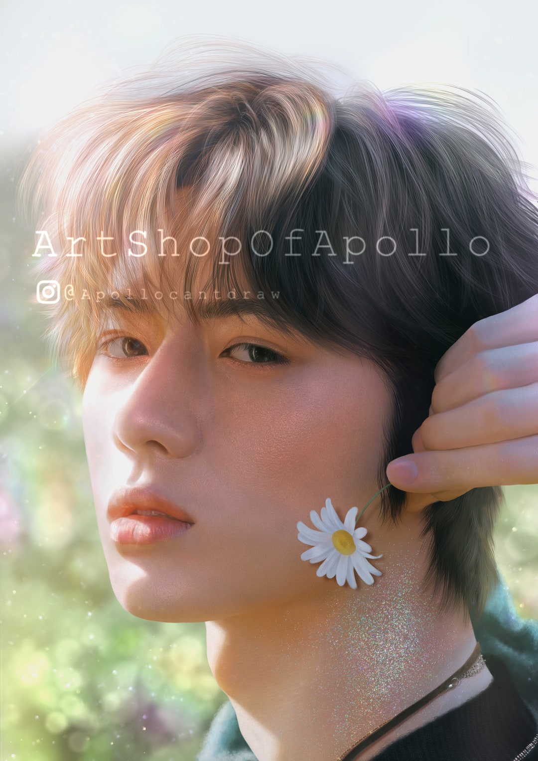 Beomgyu Temptation Art Print - TOMORROWXTOGETHER TXT Choi Beomgyu MOA ...