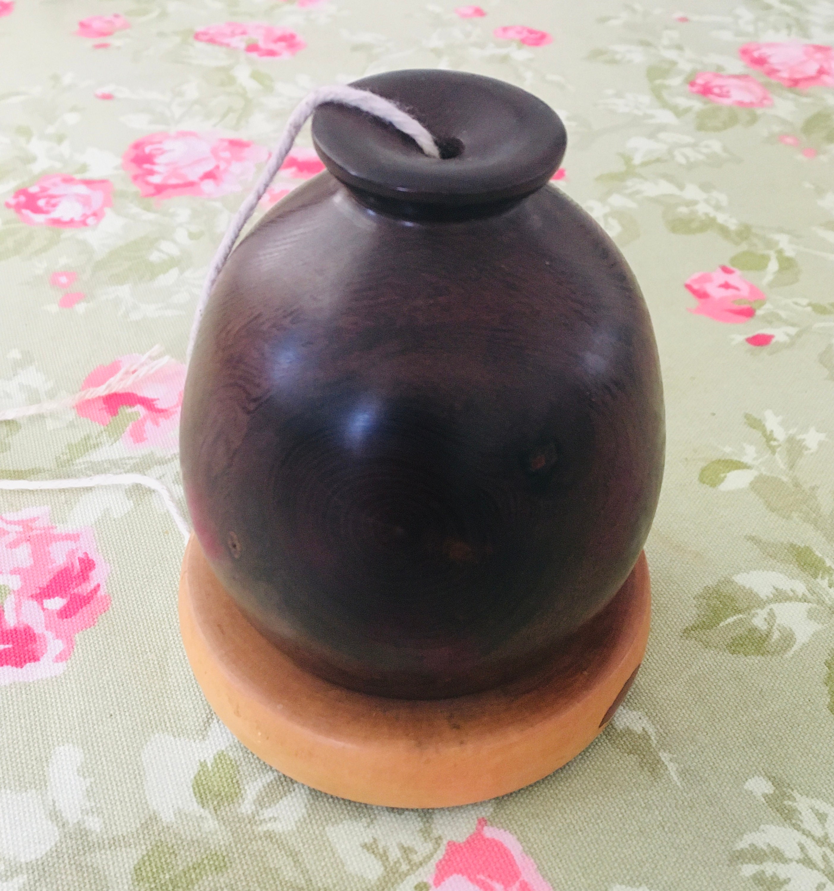 Vintage String Dispenser, Walnut String Dispenser, Retro String ...