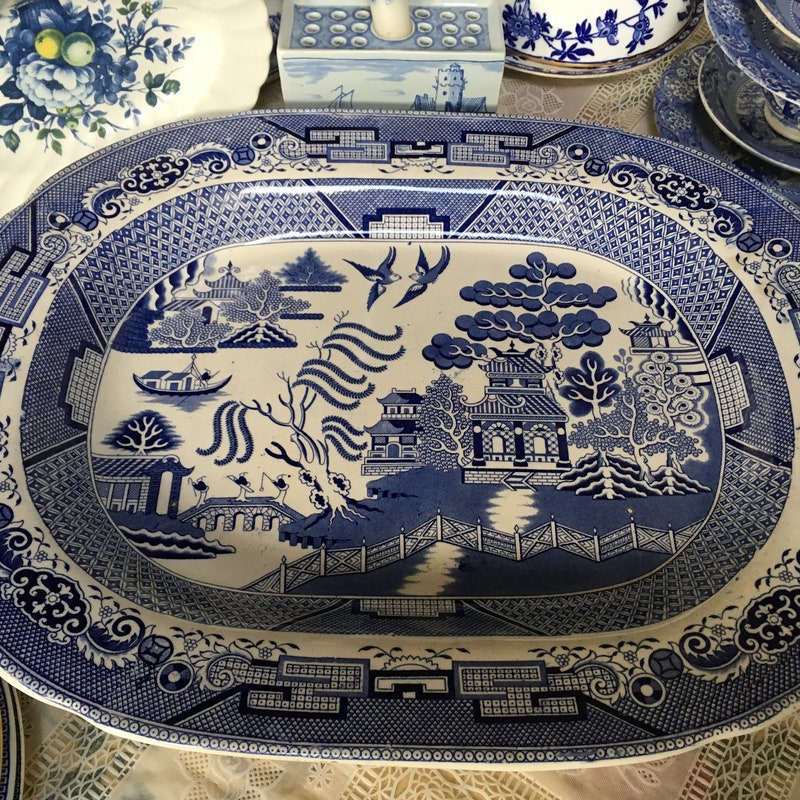 Blue Willow Pattern - Etsy UK