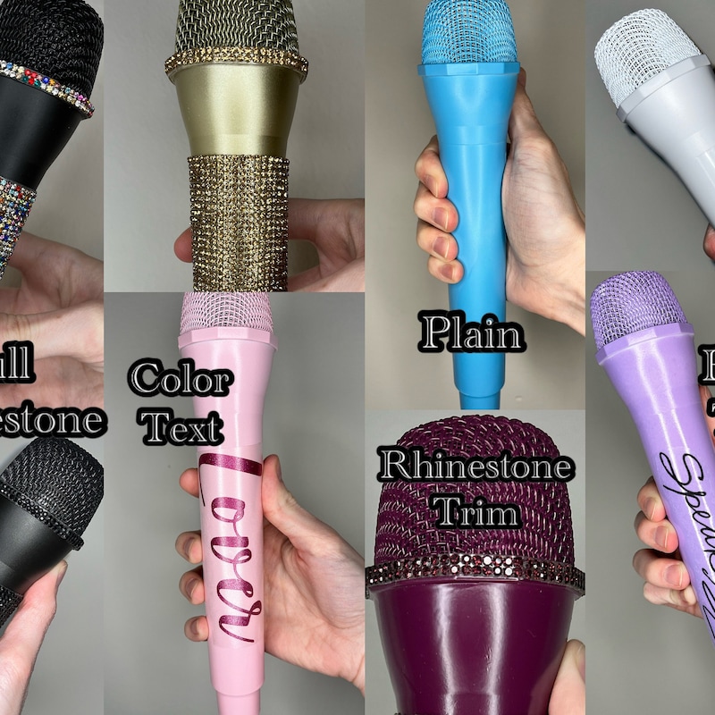 Fake Microphone - Etsy