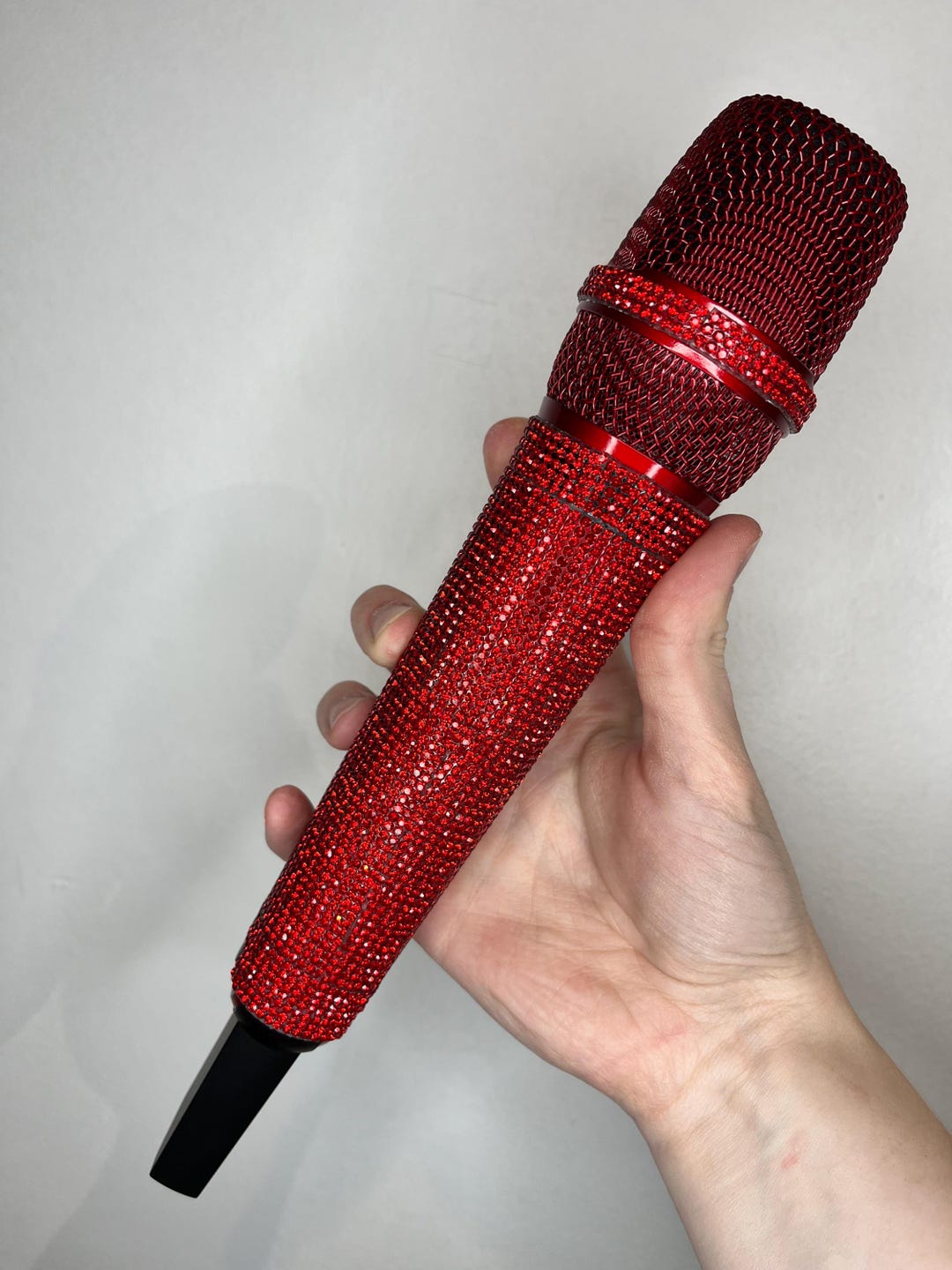 Professional Wireless Microphone System Plain, Rhinestone Covered or ...