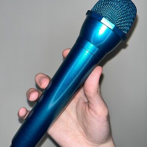 Metallic Shiny Prop Microphones - Concert/festival Sparkly Fake Mic ...