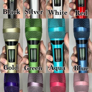 Professional Wireless Microphone System - Vinyl Wrap, Rhinestone ...