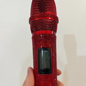 Red Ombre Professional Wireless Microphone for Karaoke and Performances ...