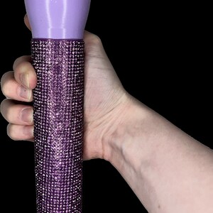 Rhinestone Prop Microphones - Concert/festival Tour Sparkly Fake Mic ...