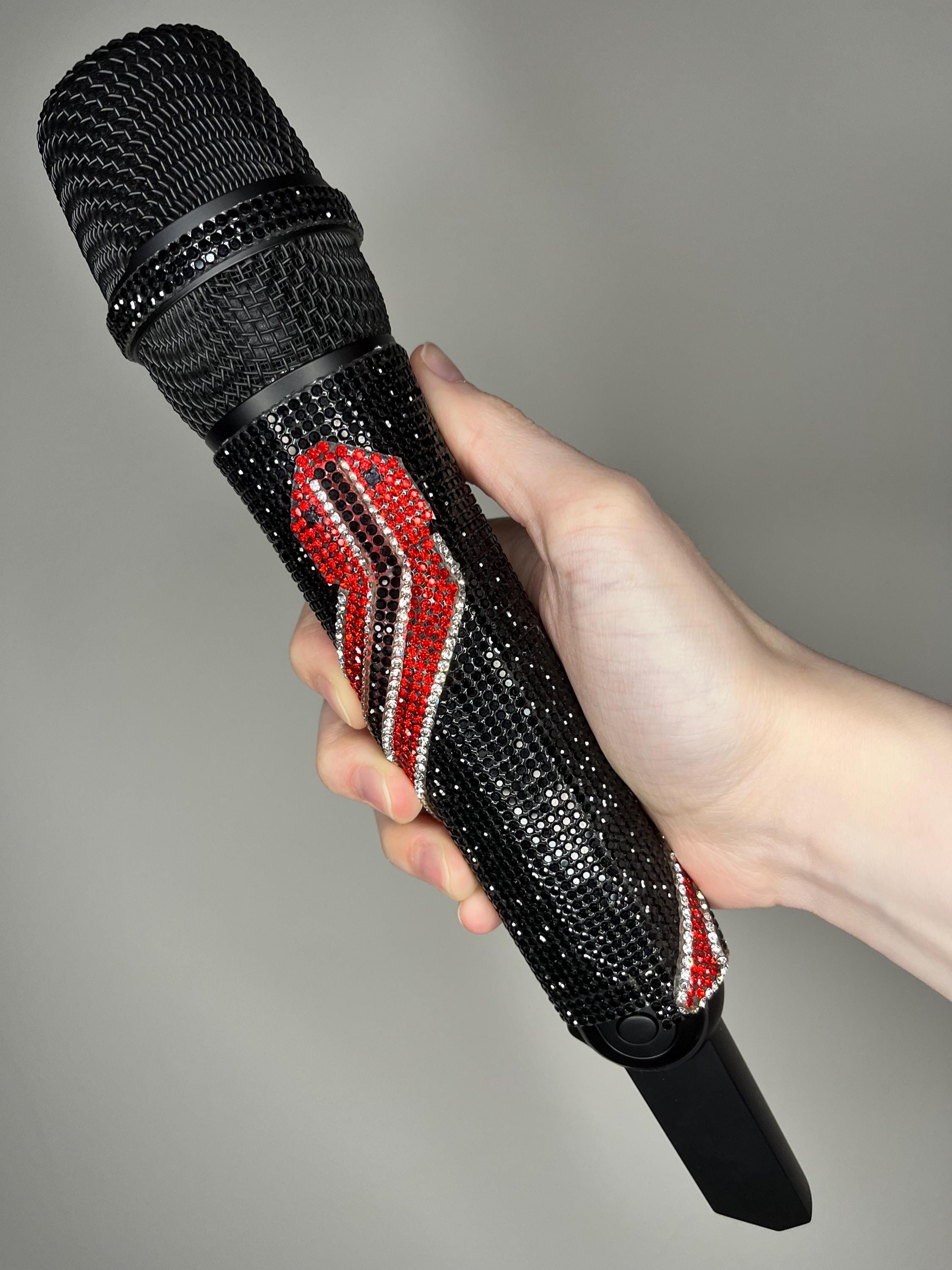 Snake Microphone - Karaoke Mic, Professional Mic, or Prop Fake ...