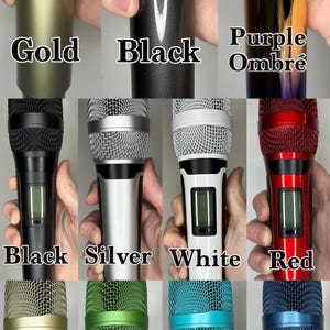 Custom Name Mic - Karaoke or Professional Wireless Microphone Receiver ...