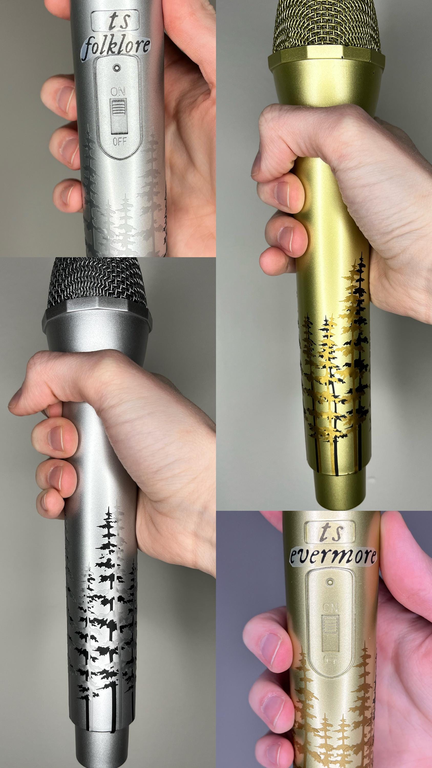 Eras Inspired Prop Microphones - Concert Tour Costume Accessory ...