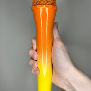 Ombre Gradient Prop Microphones - Concert/festival Tour Fake Mic ...