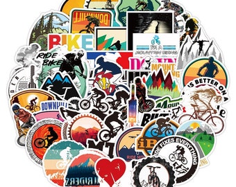 Mountain Bike Stickers - Etsy