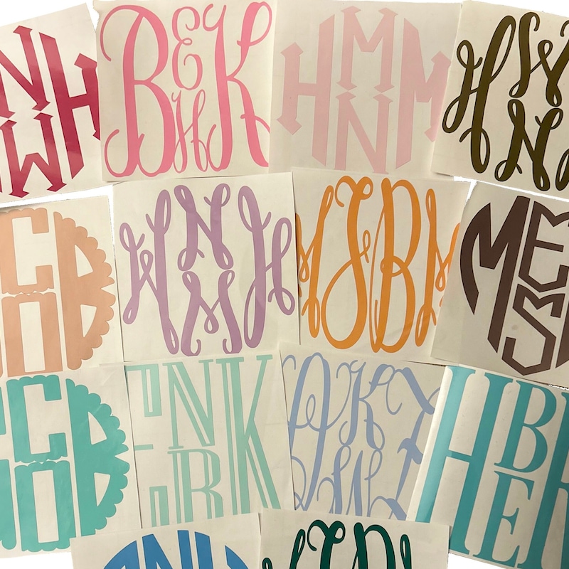 Monogram Letter D - Etsy