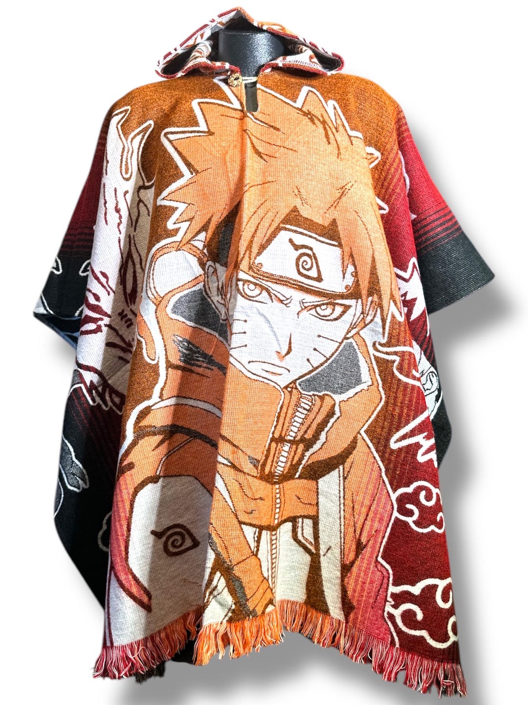 Hidden Leaf Village Inspired Alpaca Naruto Poncho - Etsy