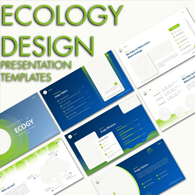 Canva Powerpoint Templates Ecology & Environment Theme Google Slide ...