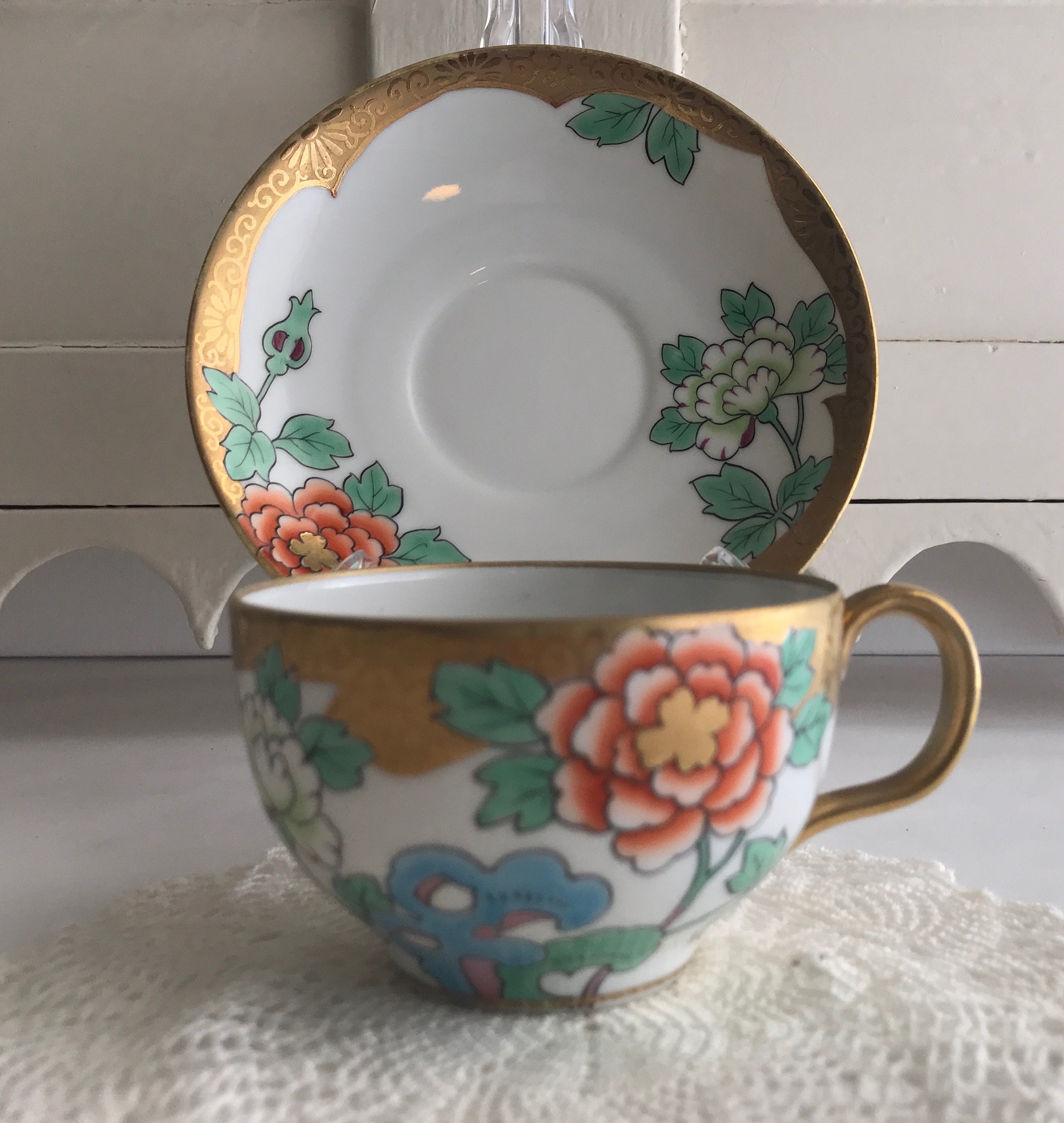Vintage 1918 JAPAN NIPPON MORIMURA Bros Noritake Hand Painted Very ...