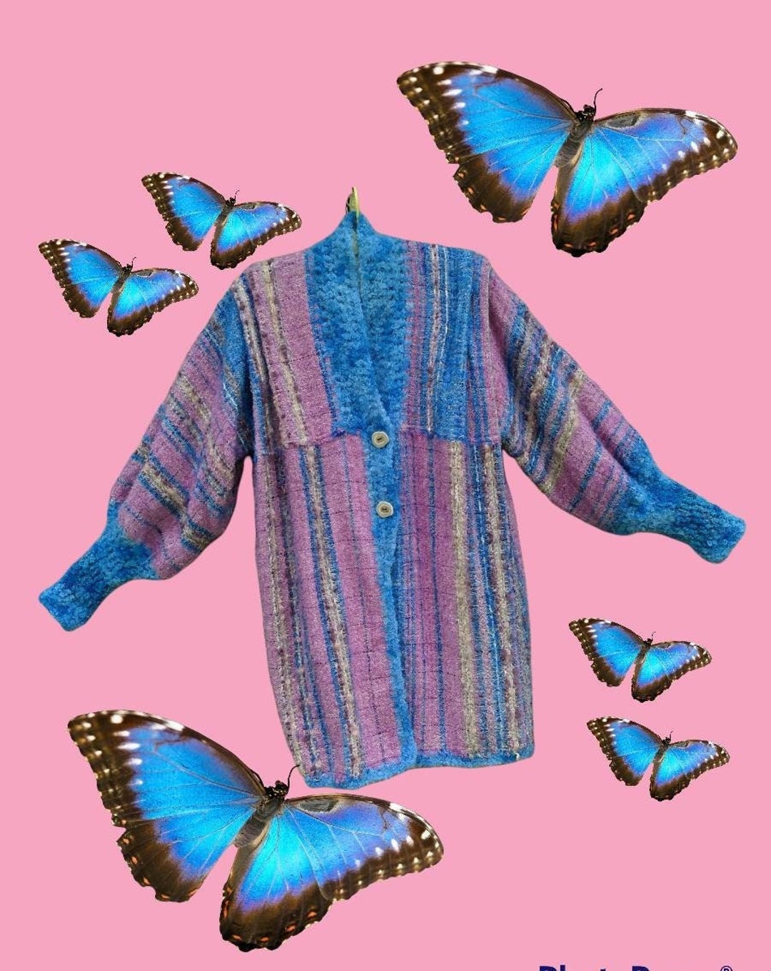 Authentic Original Nancy Paap Santa Fe Hand Woven Wool Boho Sweater ...