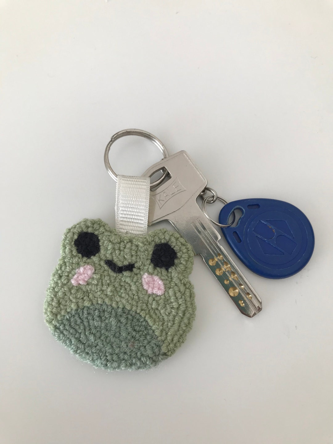 Punch Needle Keychains, Punch Needle Car Hanging, Punch Needle Hanging ...