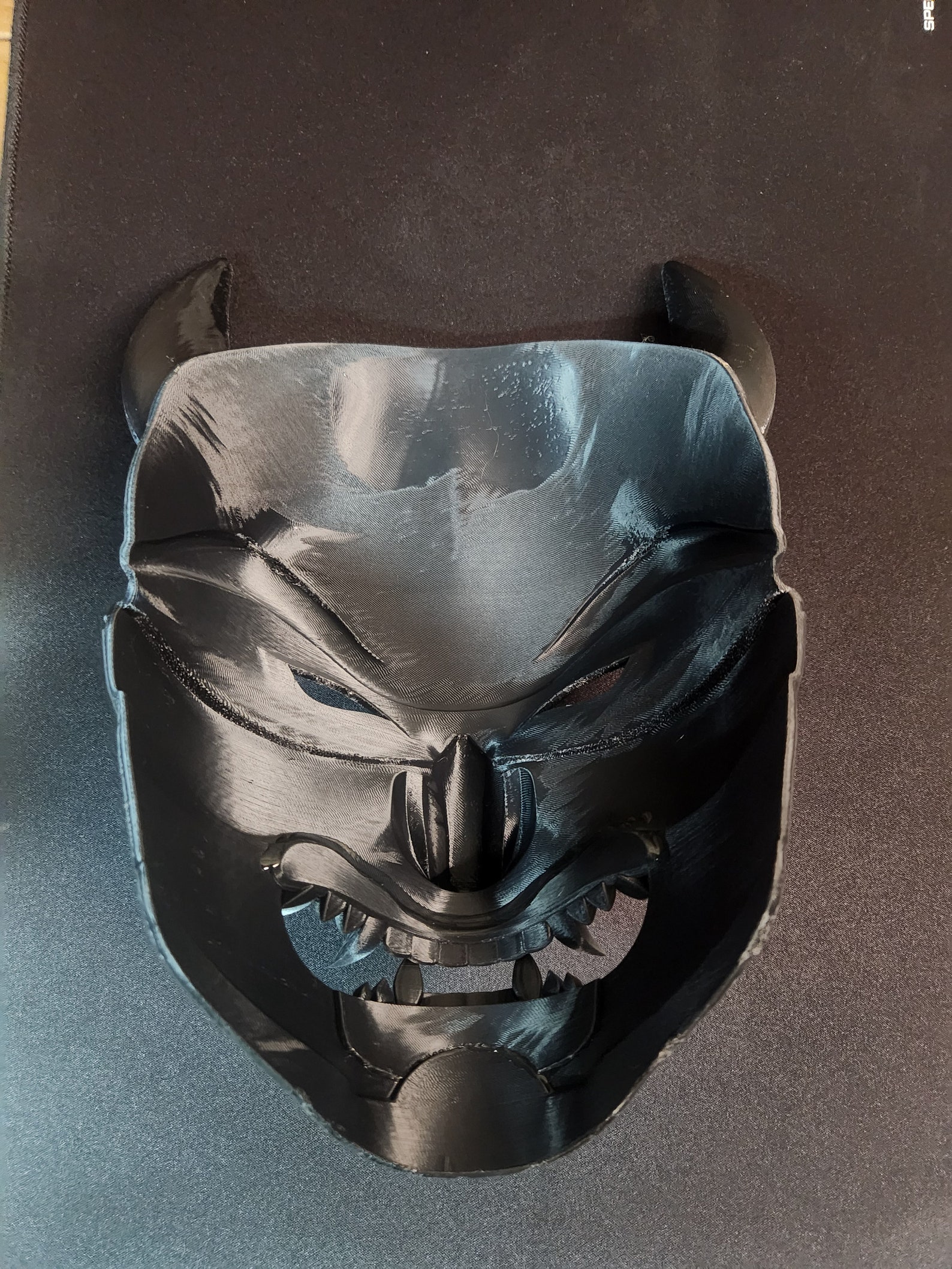 3D Printed Demon Mask - Etsy