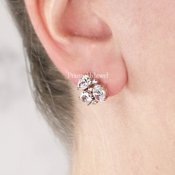 Cluster Earrings - Etsy